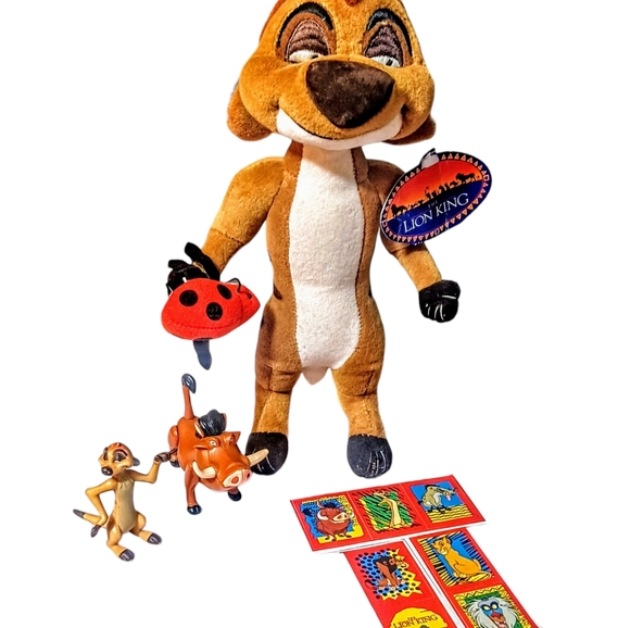 Disney | Toys | Disney Exclusive The Lion King Vintage Timon Plush ...